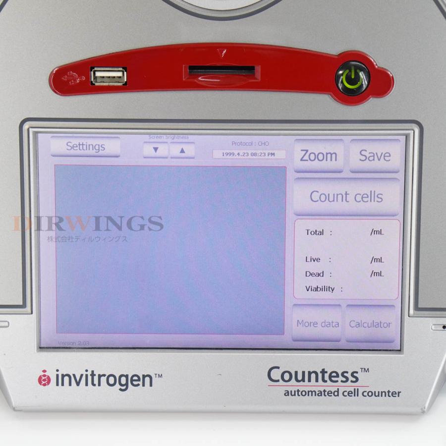 [DW]USED 8日保証 Invitrogen Countess C10227 Thermo automated cell counter ...