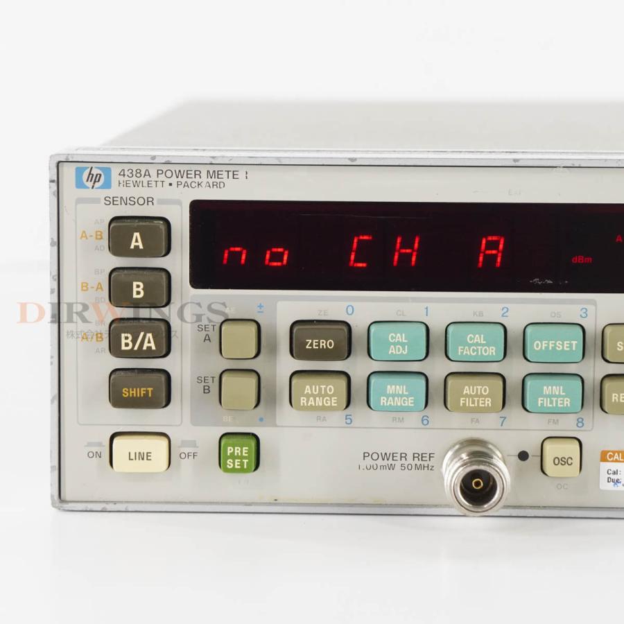 [JB]USED 保証なし hp 438A POWER METER パワーメーター [06433-0064] : ソクラボショップ - 通販 ...