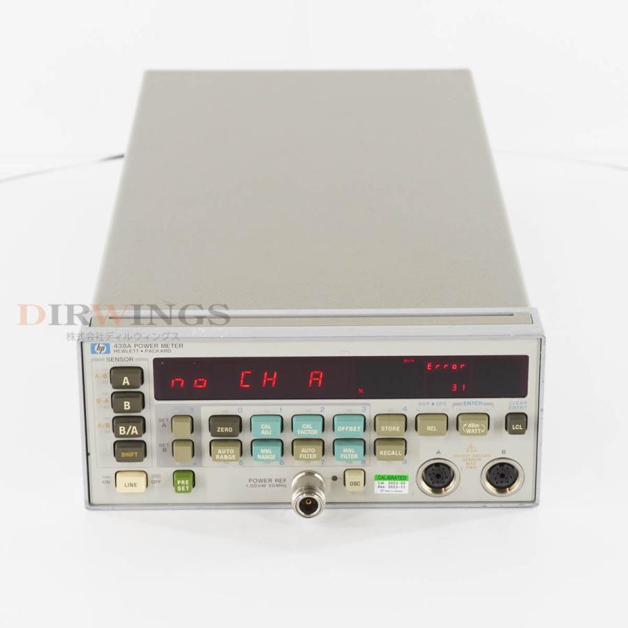 [DW]USED 8日保証 05/2023CAL hp 438A POWER METER パワーメーター [06433-0080] : ソク ...