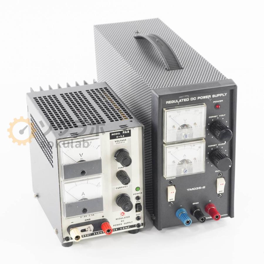 [DW]USED 8日保証 セット KIKUSUI TAKASAGO PAB8-2.5 TMO35-2 REGULATED DC POWER ...