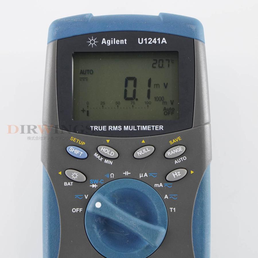 [DW]USED 8日保証 Agilent U1241A TRUE RMS MULTIMETER デジタルマルチメーター マルチメーター ...