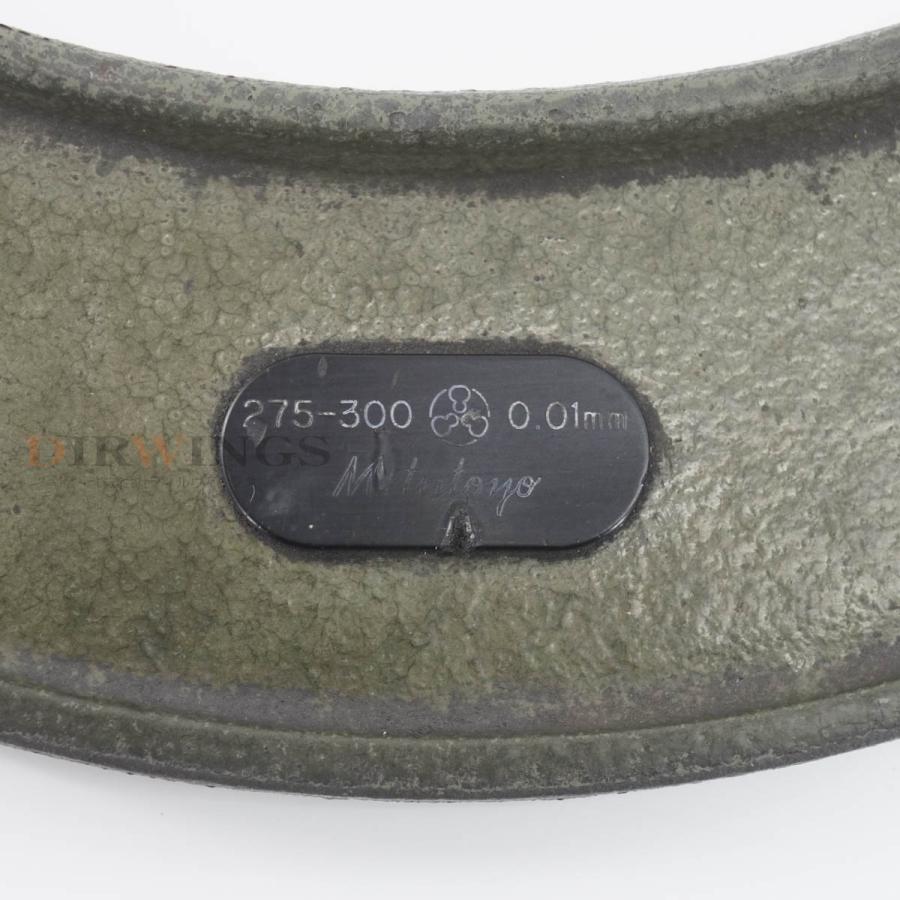 [DW]USED 8日保証 Mitutoyo 275-300 275mm Micrometer マイクロメーター 0.01mm [06441-0031] : ソクラボショップ - 通販 ...