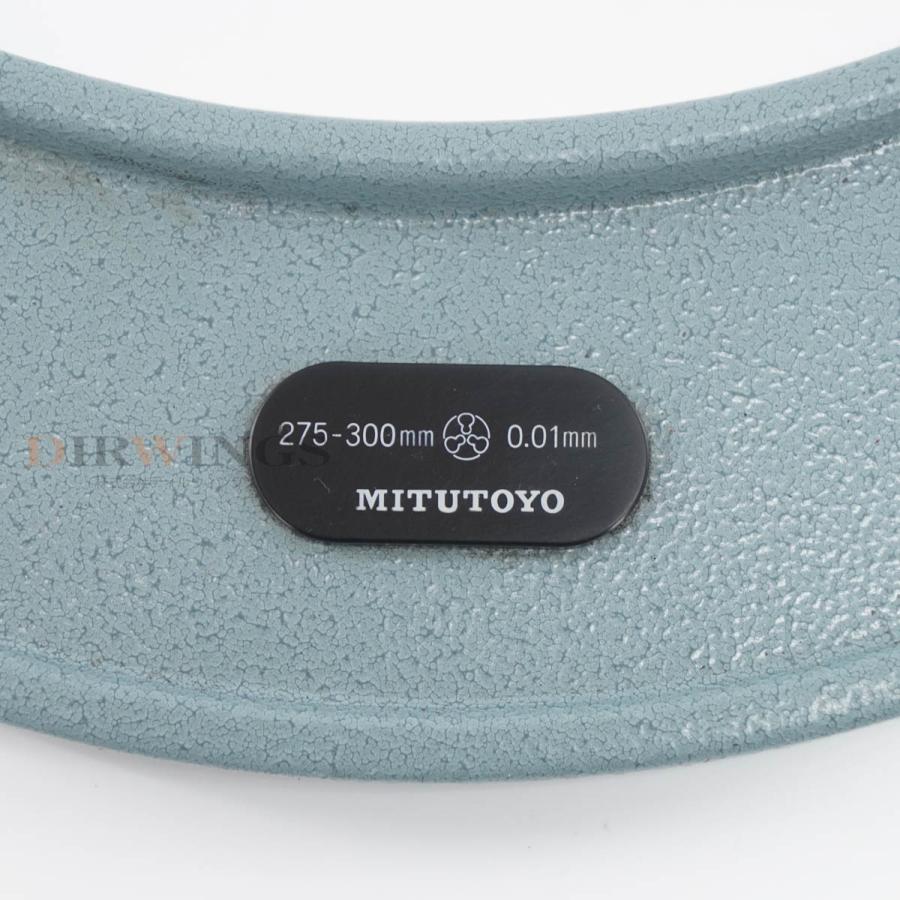 [DW]USED 8日保証 Mitutoyo 275-300mm 275mm Micrometer マイクロメーター 0.01mm [06441-0032] : 06441-0032 ...