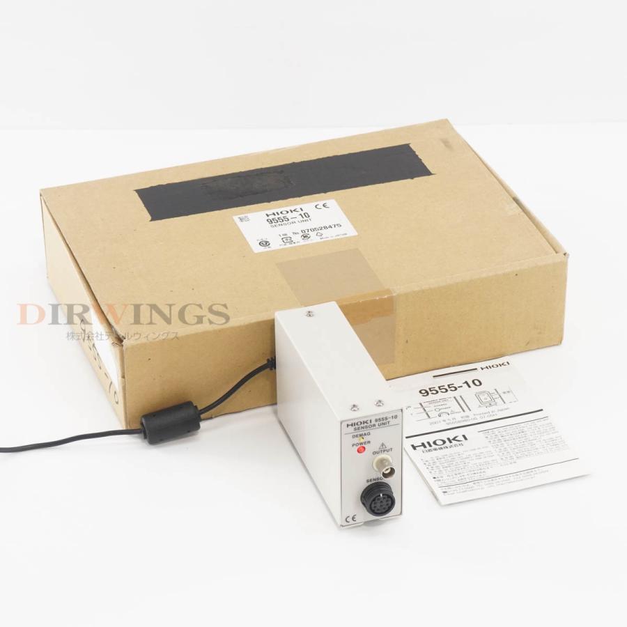 [DW]USED 8日保証 HIOKI 9555-10 SENSOR UNIT センサーユニット センサー用電源 センサユニット AC ...