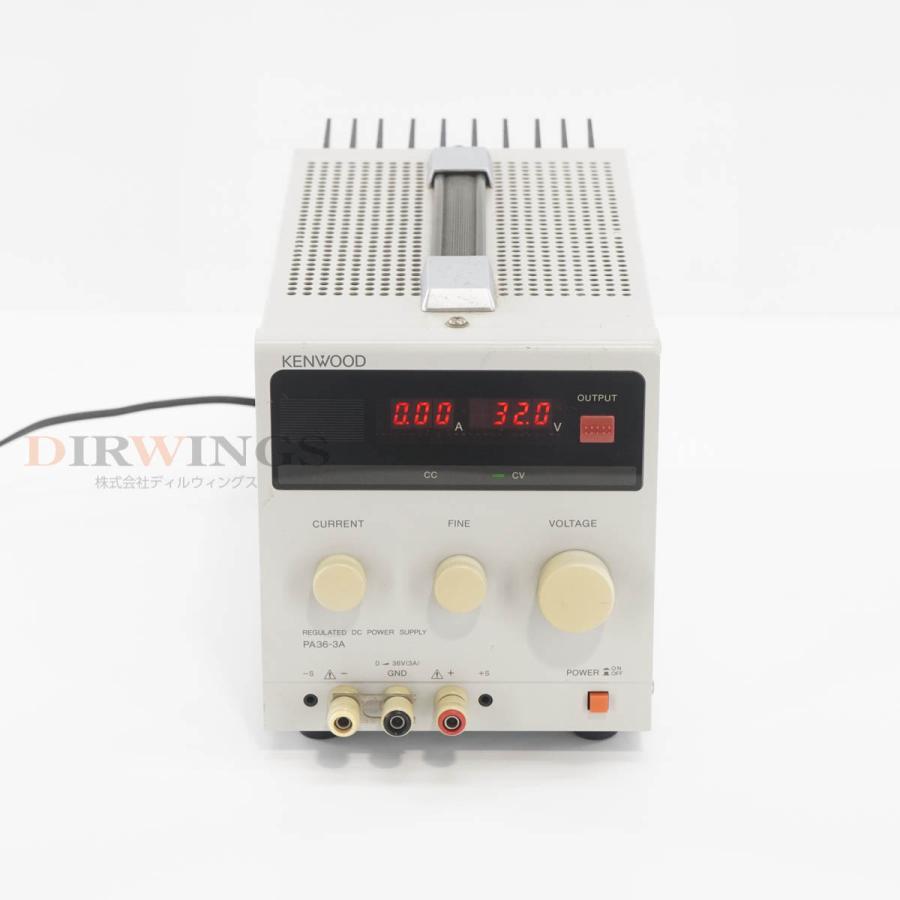 [DW]USED 8日保証 KENWOOD PA36-3A REGULATED DC POWER SUPPLY 直流安定化電源 DC電源 直流 ...