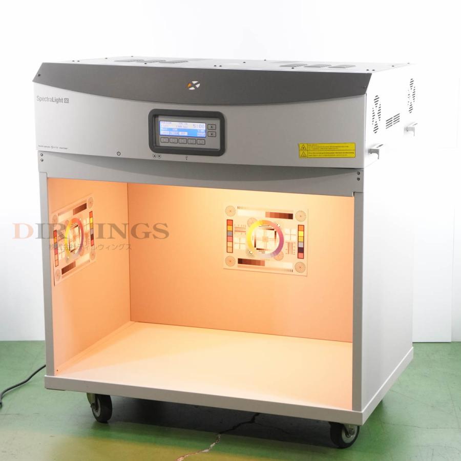 [DW]USED 8日保証 X-Rite SpectraLight QC スペクトラライト・キューシー マクベス 標準光源装置 照明ブース ...