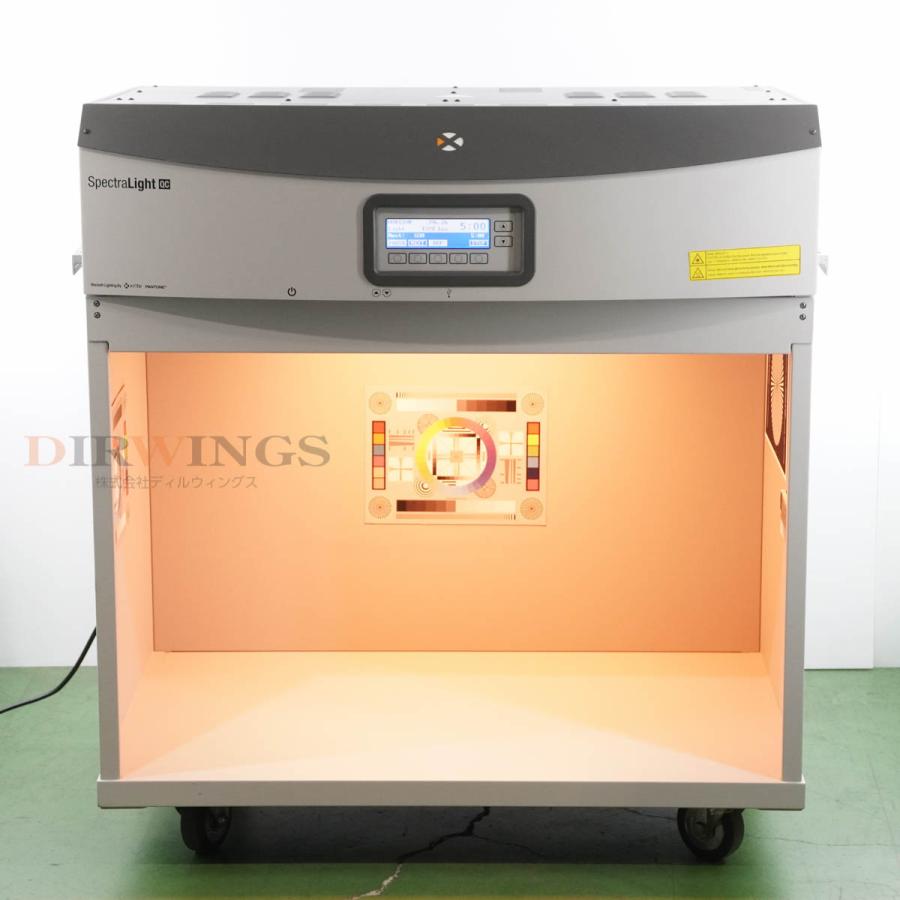 [DW]USED 8日保証 X-Rite SpectraLight QC スペクトラライト・キューシー マクベス 標準光源装置 照明ブース ...