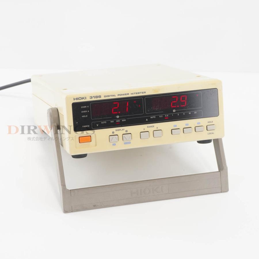 [DW]USED 8日保証 HIOKI 3186 DIGITAL POWER HiTESTER デジタルパワーハイテスター デジタルパワー ...