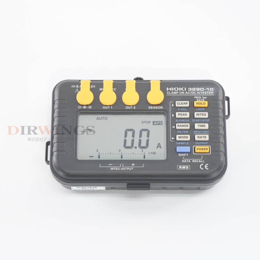 [DW]USED 8日保証 校正2025年5月まで有効 HIOKI 3290-10 CLAMP ON AC/DC HiTESTER クランプ ...
