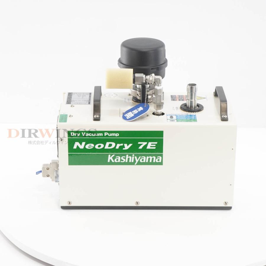 [DW]USED 8日保証 3台入荷 KASHIYAMA NeoDry7E-11 NeoDry 7E DRY VACUUM PUMP 真空 ...