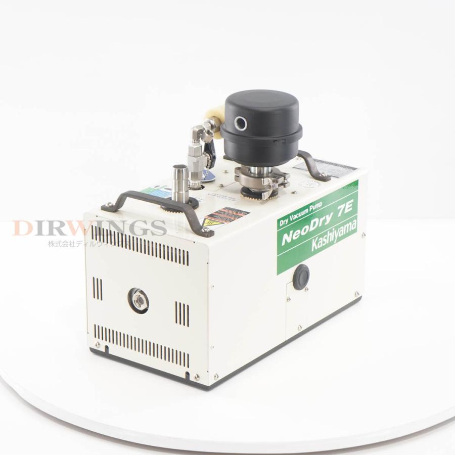 [DW]USED 8日保証 KASHIYAMA NeoDry7E-11 NeoDry 7E DRY VACUUM PUMP 真空ポンプ 小型 ...