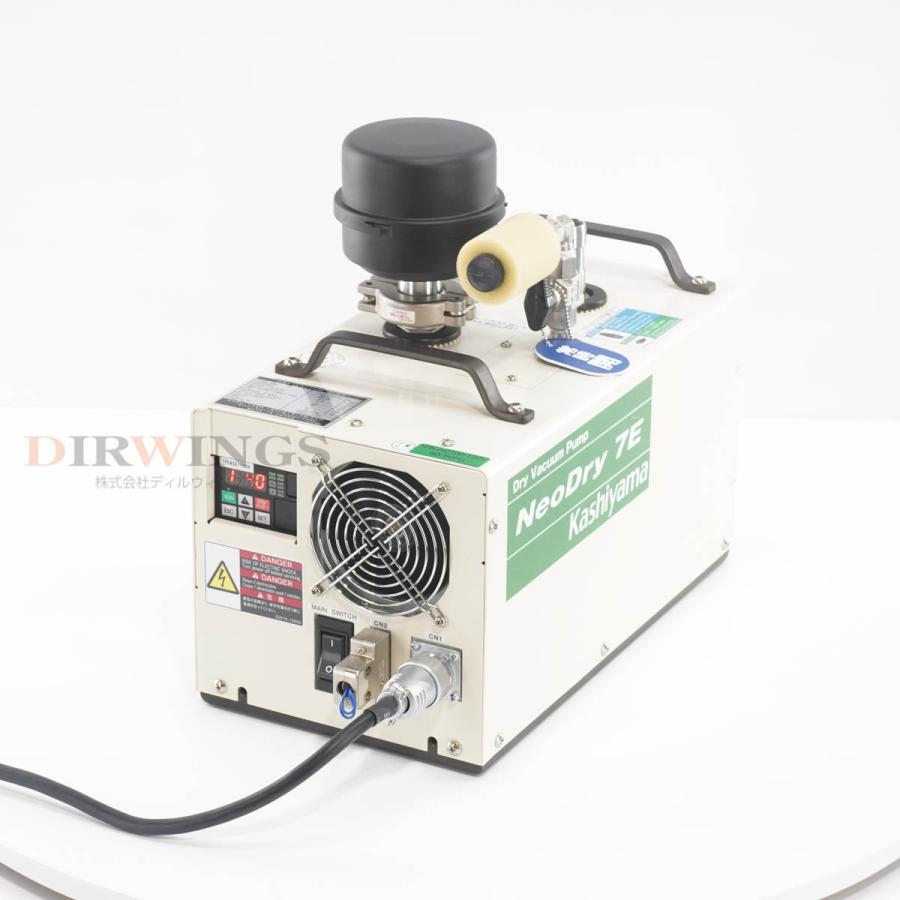 [DW]USED 8日保証 KASHIYAMA NeoDry7E-11 NeoDry 7E DRY VACUUM PUMP 真空ポンプ 小型 ...