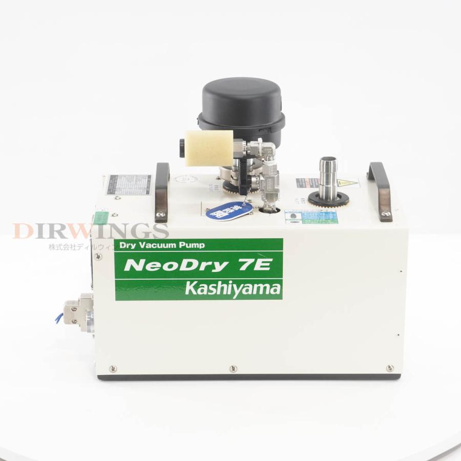 [DW]USED 8日保証 KASHIYAMA NeoDry7E-11 NeoDry 7E DRY VACUUM PUMP 真空ポンプ 小型 ...