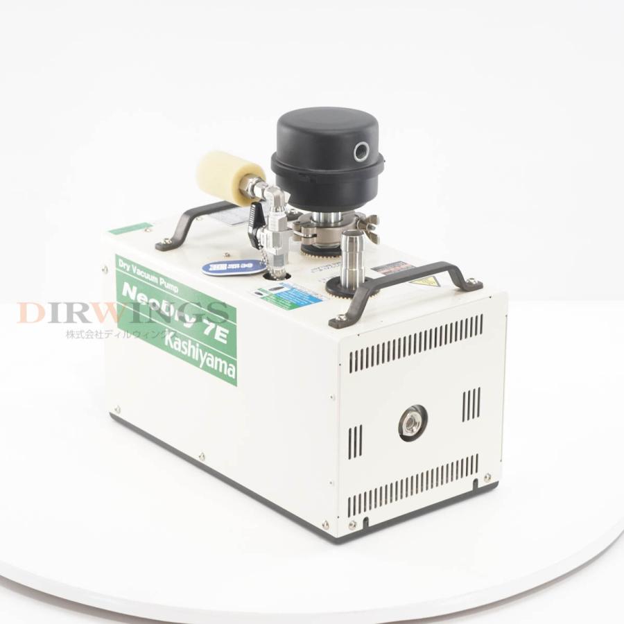 [DW]USED 8日保証 KASHIYAMA NeoDry7E-11 NeoDry 7E DRY VACUUM PUMP 真空ポンプ 小型 ...