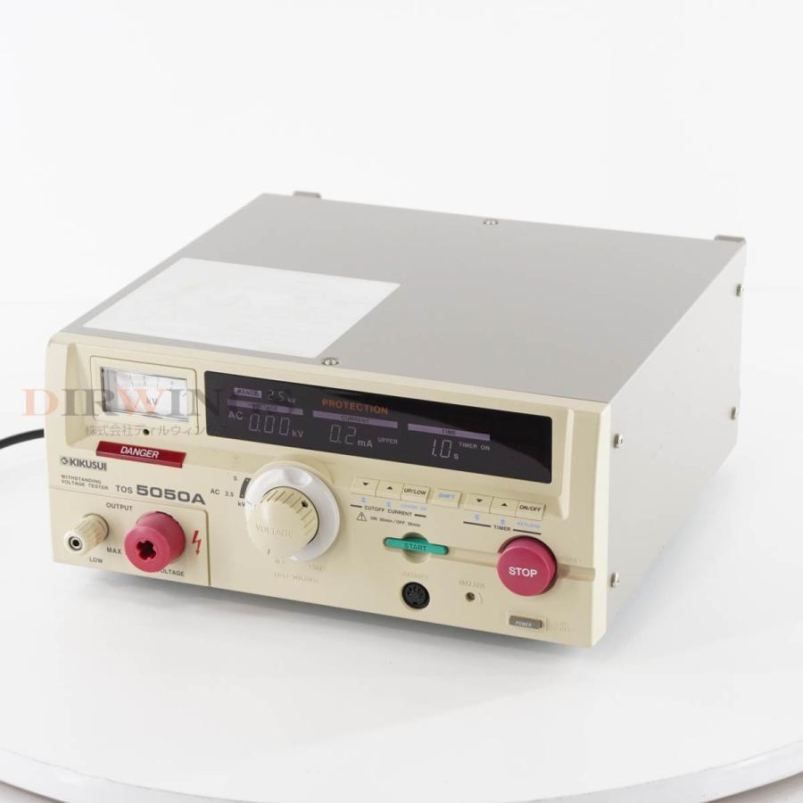 [DW]USED 8日保証 KIKUSUI TOS5050A TOS5000 WITHSTANDING VOLTAGE TESTER 耐電圧 ...