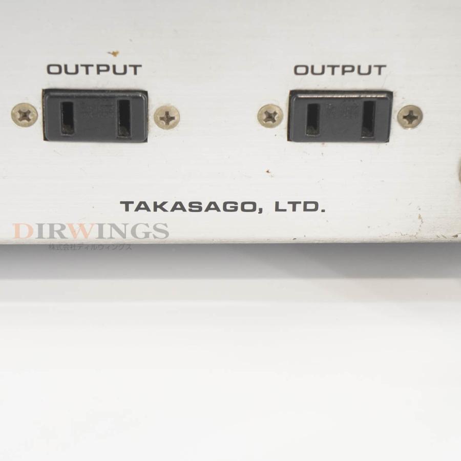 [DW]USED 8日保証 TAKASAGO AA510 CONSTANT FREQUENCY POWER SUPPLY 電源 パワーサプライ ...