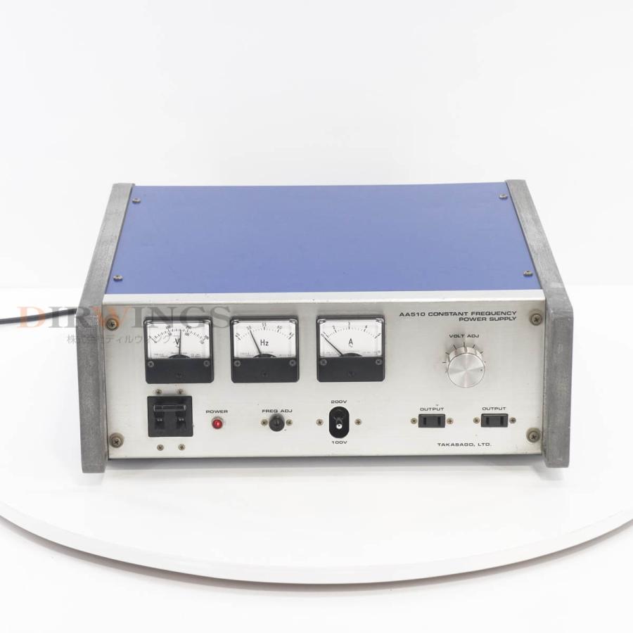 [DW]USED 8日保証 TAKASAGO AA510 CONSTANT FREQUENCY POWER SUPPLY 電源 パワーサプライ ...