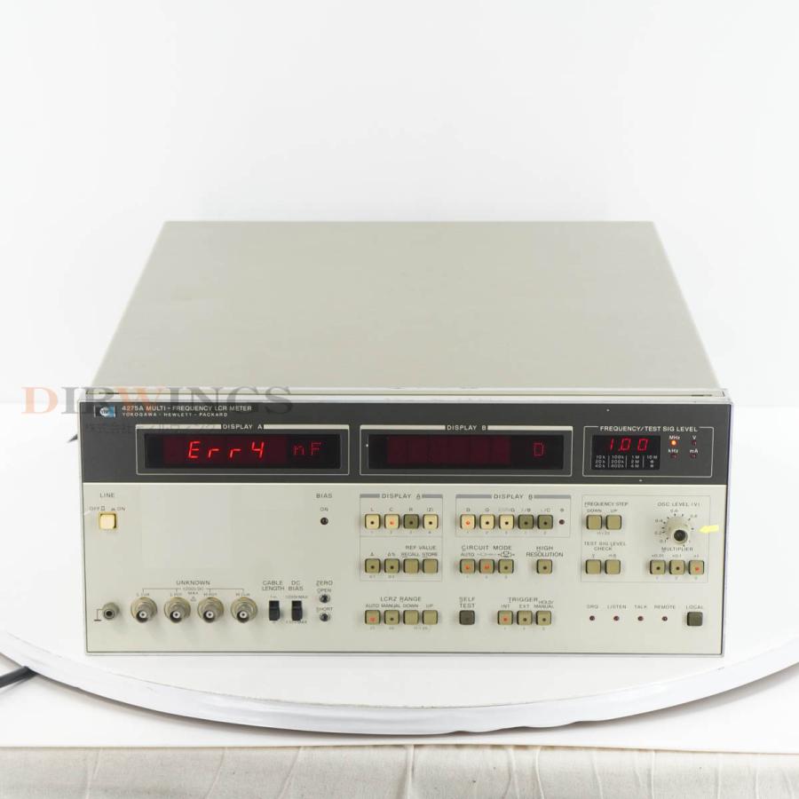 [JB]USED 保証なし YHP 4275A MULTI-FREQUENCY LCR METER マルチフリケンシー LCRメーター OPT ...