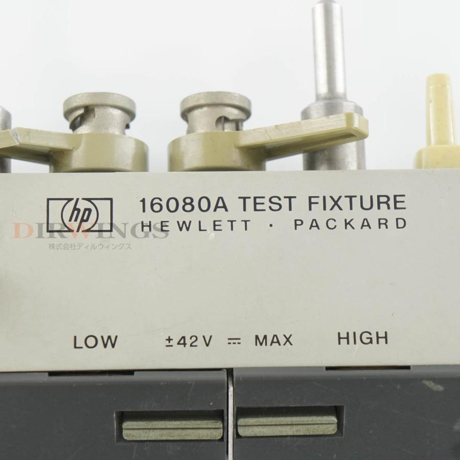 [DW]USED 8日保証 hp 16080A TEST FIXTURE テストフィクスチャ テストフィクスチャー [06490-0009 ...