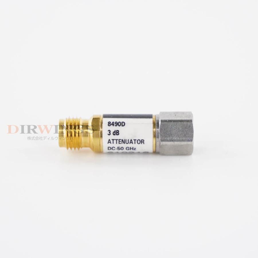 [DW]USED 8日保証 3台入荷 10/2023CAL Agilent 8490D ATTENUATOR 同軸固定アッテネーター 3dB ...