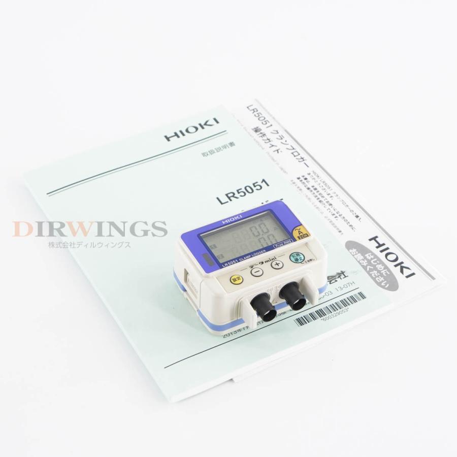 [DW]USED 8日保証 校正2025年2月まで有効 HIOKI LR5051 データmini CLAMP LOGGER クランプロガー ...