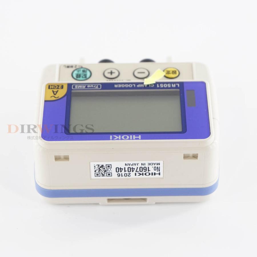 [DW]USED 8日保証 09/2023CAL HIOKI LR5051 データmini CLAMP LOGGER クランプロガー 取扱説明 ...