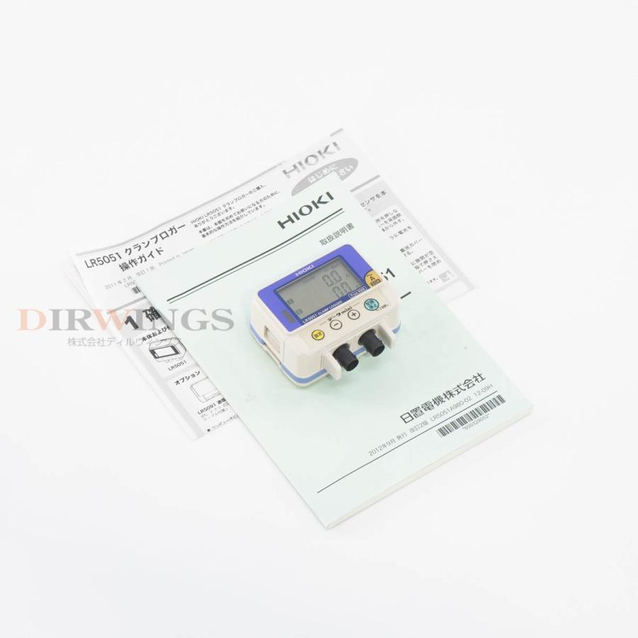 [DW]USED 8日保証 2台入荷 09/2023CAL HIOKI LR5051 データmini CLAMP LOGGER クランプロガー ...