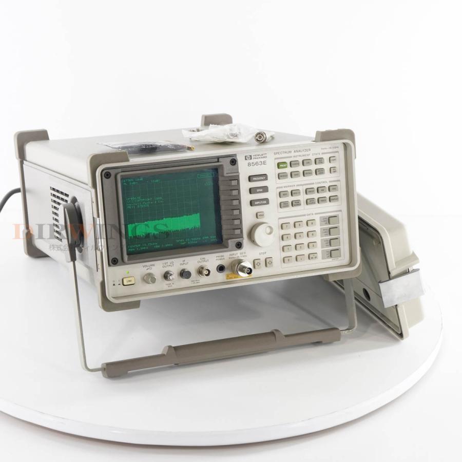[DW]USED 8日保証 hp 8563E SPECTRUM ANALYZER スペクトラムアナライザー 9kHz-26.5GHz 電源 ...