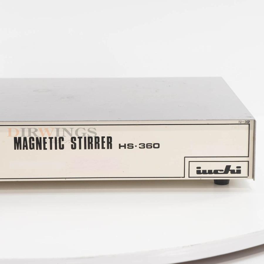 [DW]USED 8日保証 iuchi HS-360 MAGNETIC STIRRER マグネチックスターラー [06507-0008 ...
