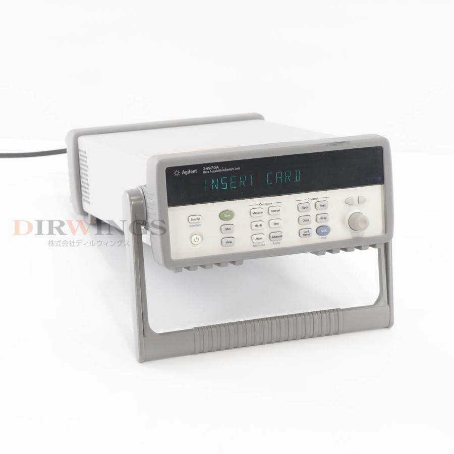 [DW]USED 8日保証 Agilent 34970A Data Acquisition/Switch Unit データ収集 データロガー スイッチユニット [06511-0024 ...