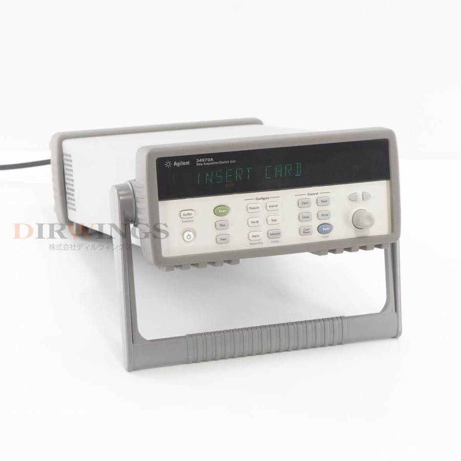 [DW]USED 8日保証 Agilent 34970A Data Acquisition/Switch Unit データ収集 データロガー スイッチユニット [06511-0026 ...