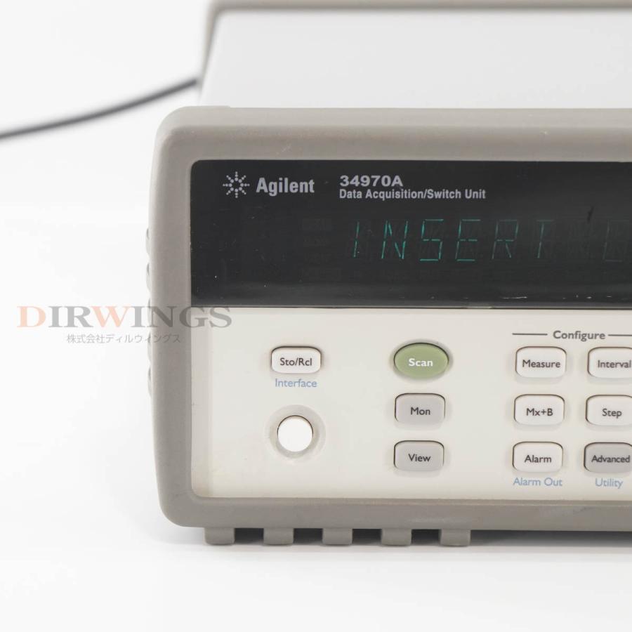 [DW]USED 8日保証 Agilent 34970A Data Acquisition/Switch Unit データ収集 データロガー ...