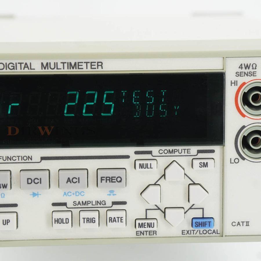 [JB]USED 保証なし ADVANTEST AD7461A DIGITAL MULTIMETER デジタルマルチメーター [06511 ...