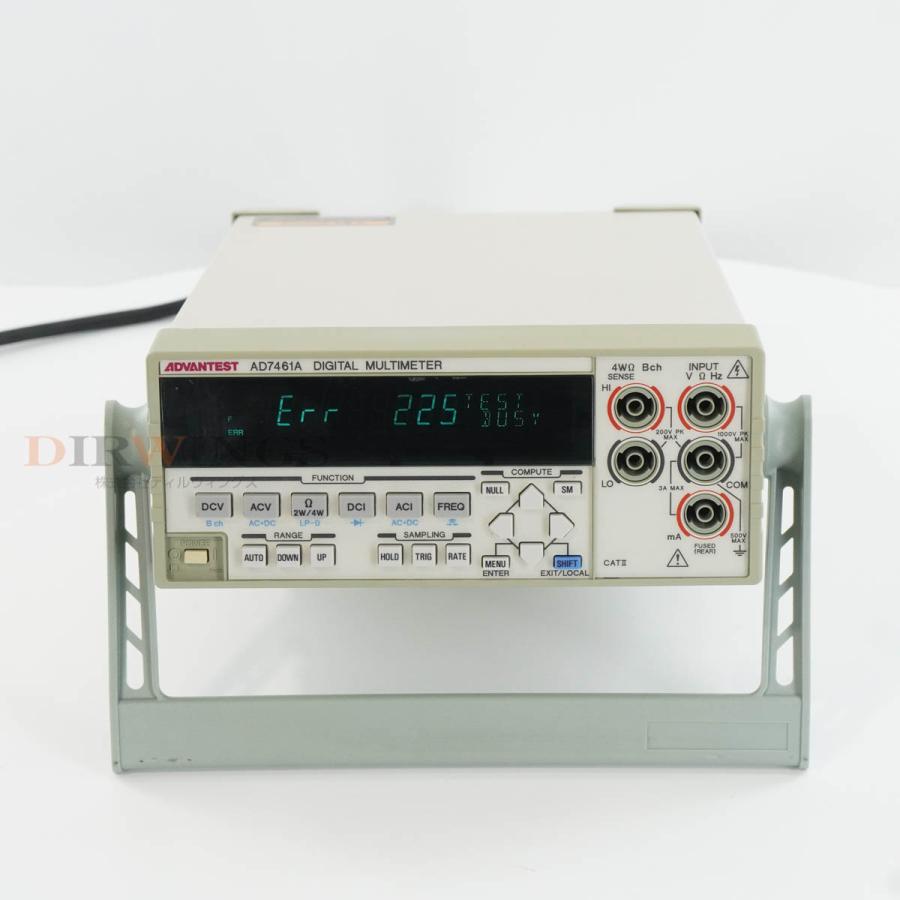 [JB]USED 保証なし ADVANTEST AD7461A DIGITAL MULTIMETER デジタルマルチメーター [06511 ...