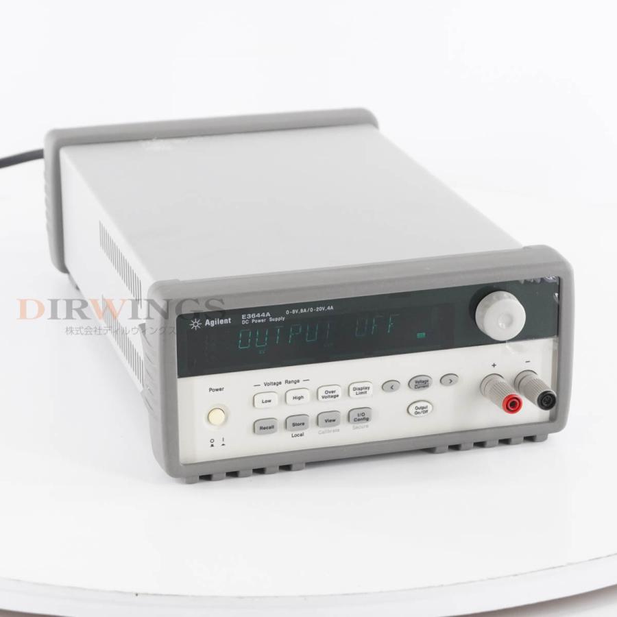 [JB]USED 保証なし Agilent E3644A DC Power Supply DC電源 直流電源 OPT 0E9 0-8V 8A/0-20V 4A [06511-0079 ...