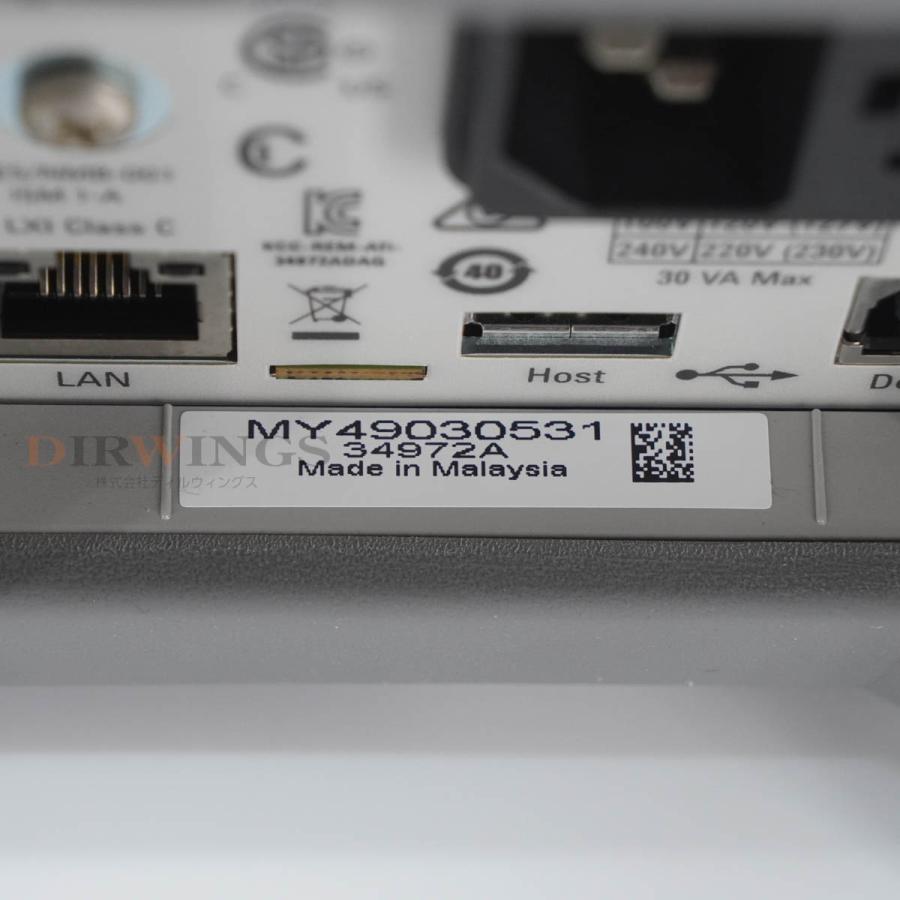 [DW]USED 8日保証 11台入荷 Keysight 34972A LXI Data Acquisition/Switch Unit ...