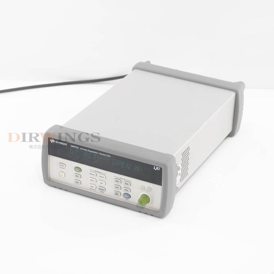 [DW]USED 8日保証 2台入荷 2024年11月次回校正 Keysight 34972A LXI Data Acquisition ...