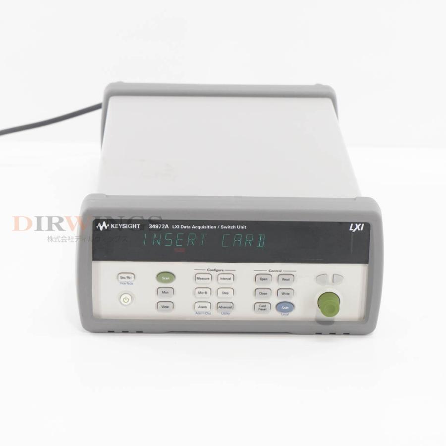 [DW]USED 8日保証 Keysight 34972A LXI Data Acquisition/Switch Unit データ収集 ...