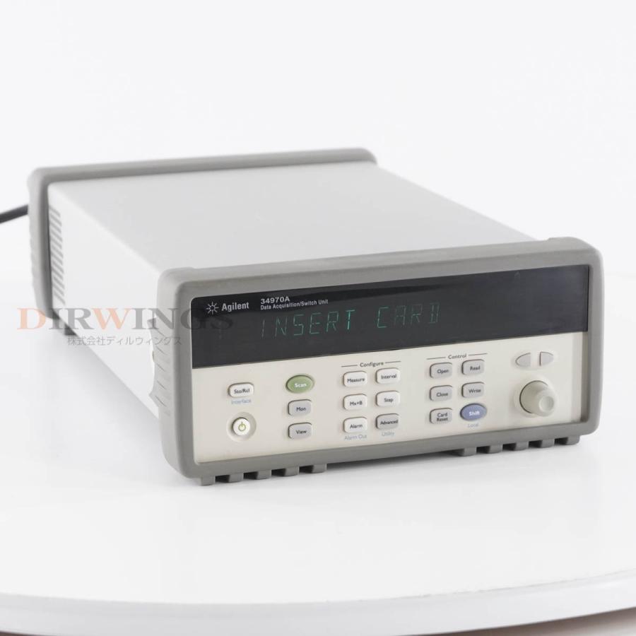 [DW]USED 8日保証 13台入荷 Agilent 34970A Data Acquisition/Switch Unit データ収集 データロガー スイッチユニット . [06521 ...