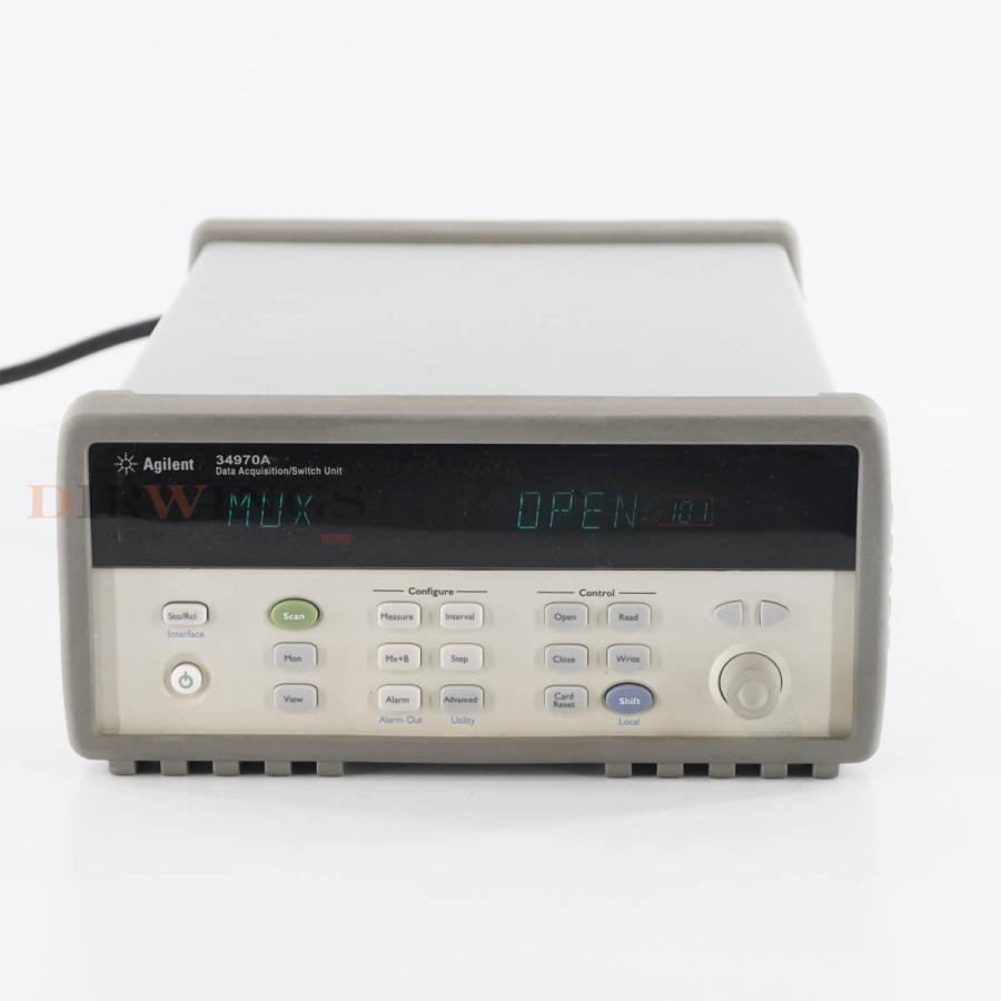 [DW]USED 8日保証 16台入荷 Agilent 34970A Data Acquisition/Switch Unit データ収集 データロガー スイッチユニット 34901A ...