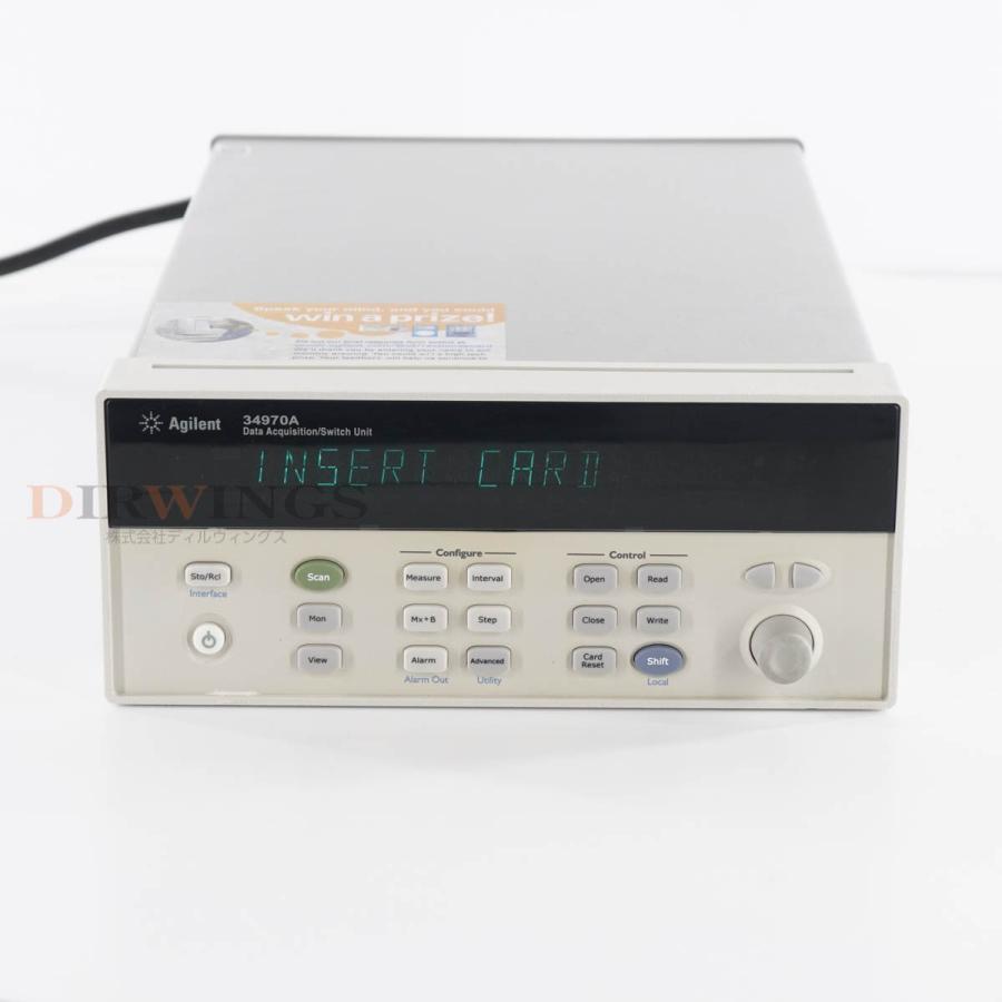 [DW]USED 8日保証 4台入荷 Agilent 34970A Data Acquisition/Switch Unit データ収集 ...