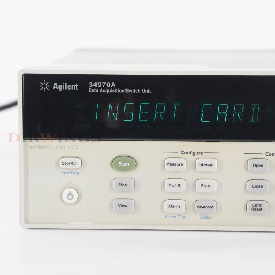 [DW]USED 8日保証 4台入荷 Agilent 34970A Data Acquisition/Switch Unit データ収集 ...