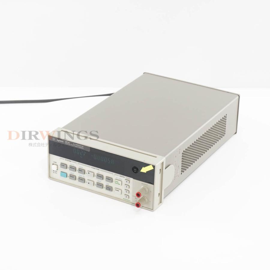 [DW]USED 8日保証 Agilent 6614C System DC Power Supply システム電源 DC電源 直流電源 0-100V/0-0.5A [06521-0163 ...