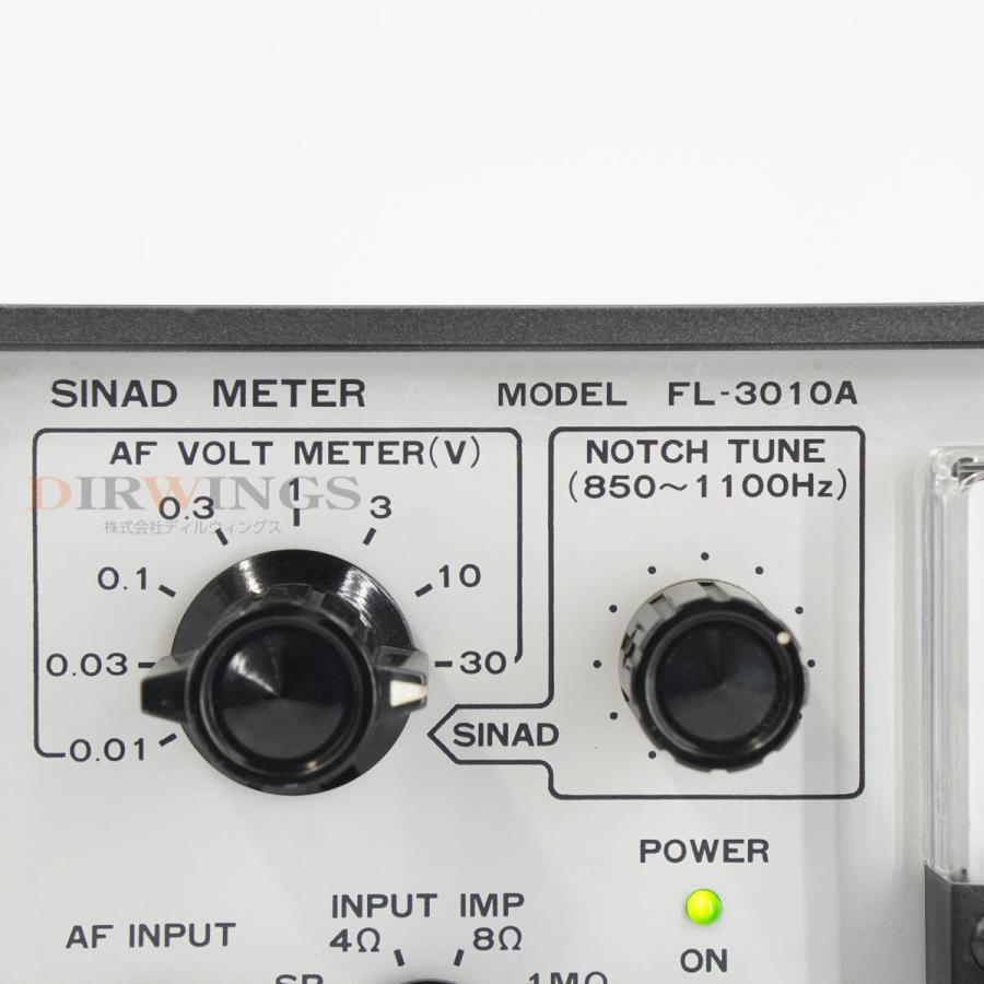 [DW]USED 8日保証 FUJISOKU FL-3010A SINAD METER シナド計 SINADメーター ACアダプター ...