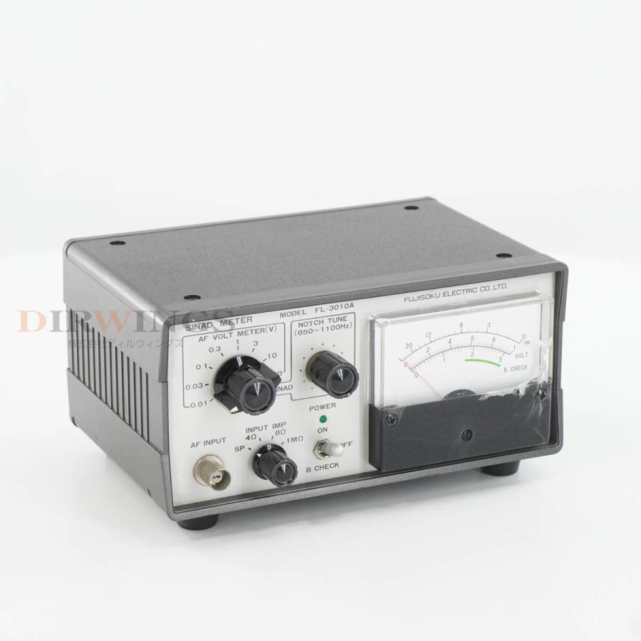 [DW]USED 8日保証 FUJISOKU FL-3010A SINAD METER シナド計 SINADメーター [06544-0063] : 06544-0063 : DIRWINGS ...