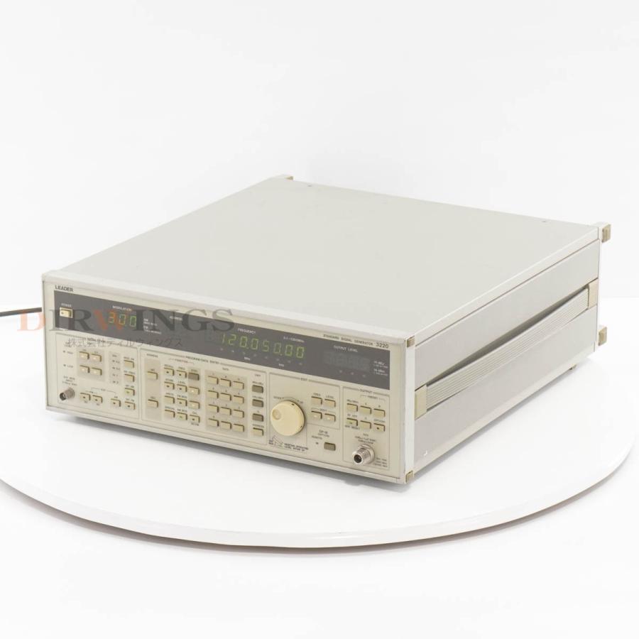 [DW]USED 8日保証 LEADER 3220 STANDARD SIGNAL GENERATOR 標準信号発生器 シグナルジェネレーター ...