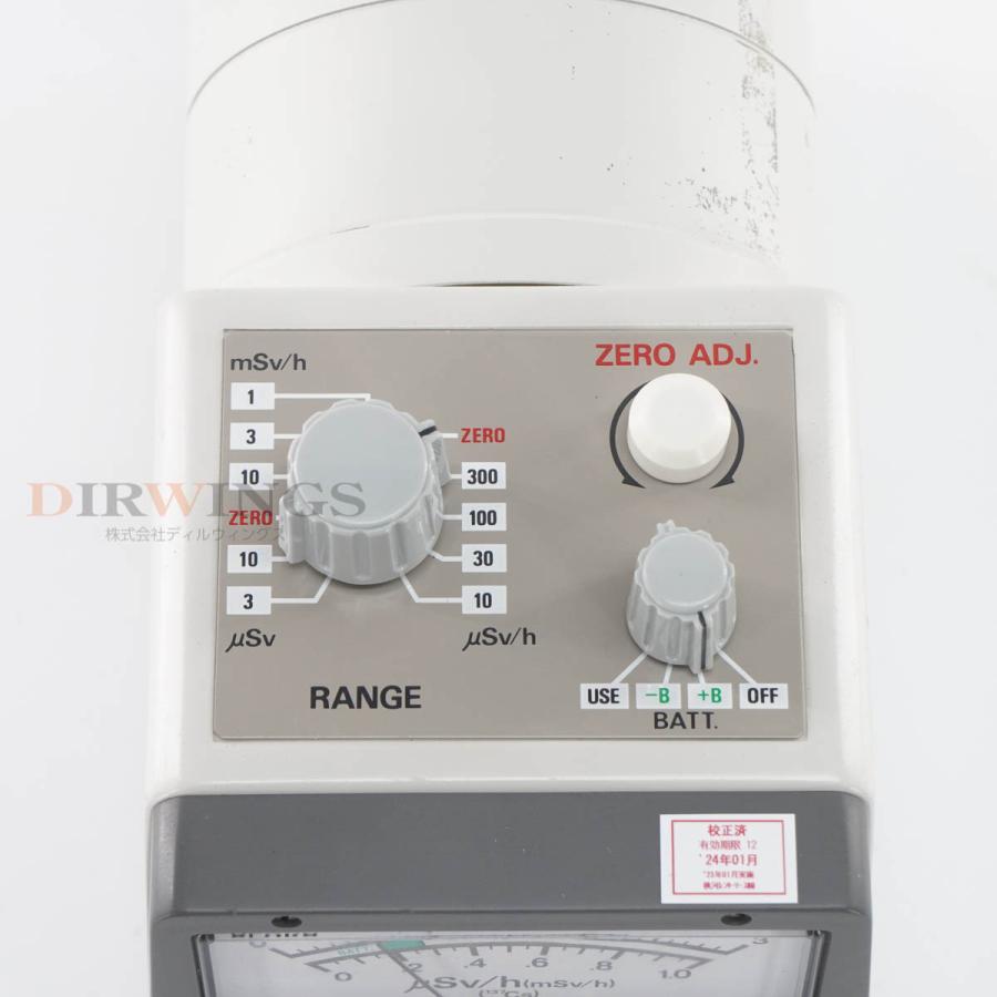 [DW]USED 8日保証 01/2023CAL ALOKA ICS-311 γ SURVEY METER サーベイメーター 放射線測定器 ...