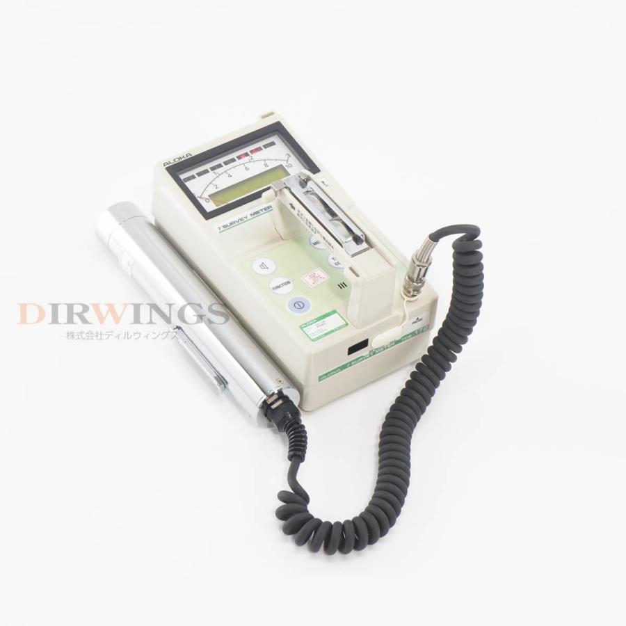 [DW]USED 8日保証 校正2025年5月まで有効 ALOKA TCS-172B TCS-172 γ SURVEY METER サーベイメーター 放射線測定器 ND-TCS ...