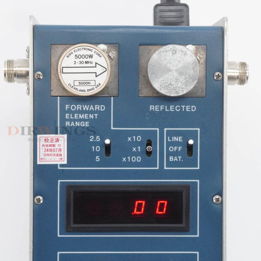 [DW]USED 8日保証 07/2023CAL Bird 4391 RF Power Analyst Wattmeter RFパワー ...