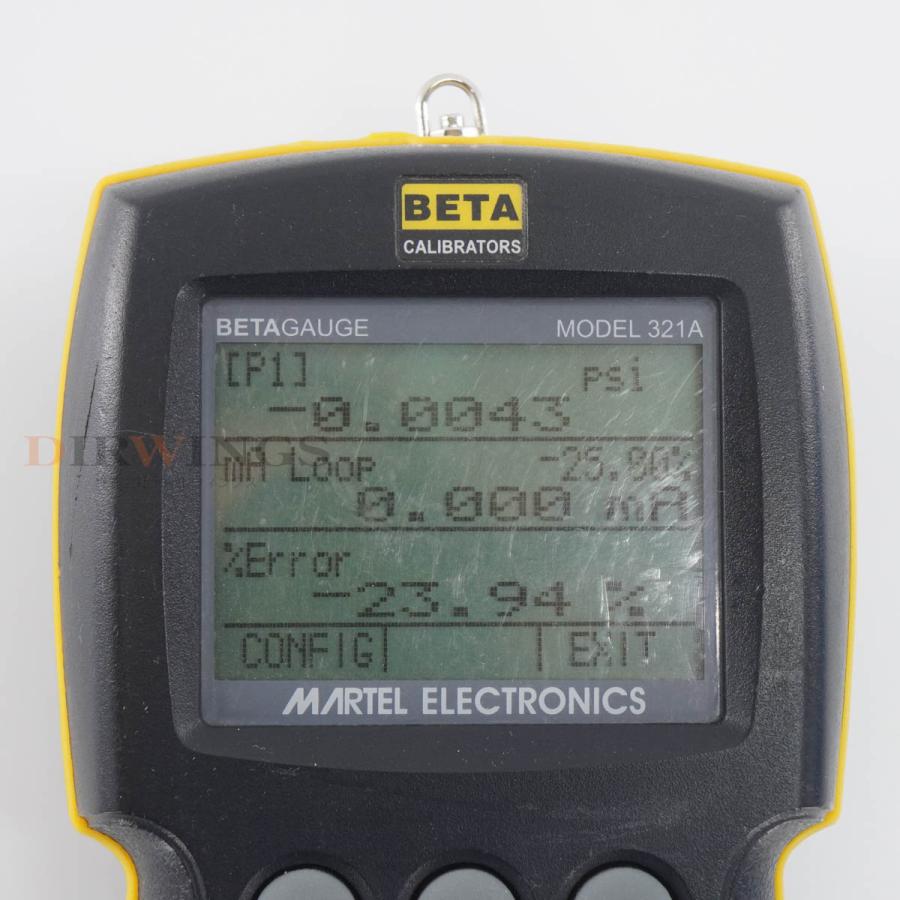 [JB]USED 保証なし MARTEL BETAGAUGE 321A Pressure Calibrator ポータブル圧力キャリブレーター ...